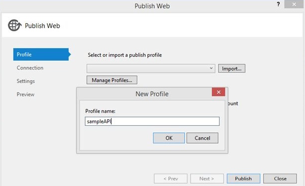 Publish And Host ASP.NET Web API