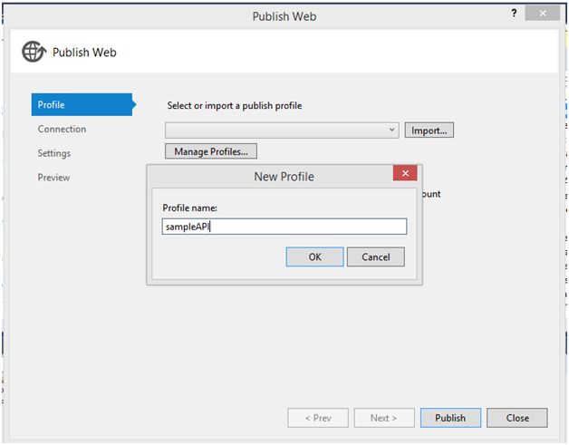 Publish And Host ASP.NET Web API