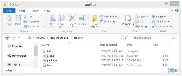 Publish And Host ASP.NET Web API