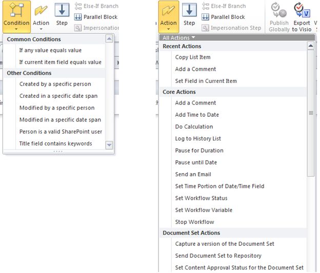Create Workflow Using Sharepoint Designer 6899