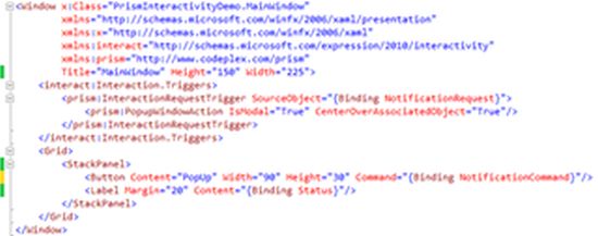 PopUps With Interactivity Using NotificationRequest (Prism 5.0)