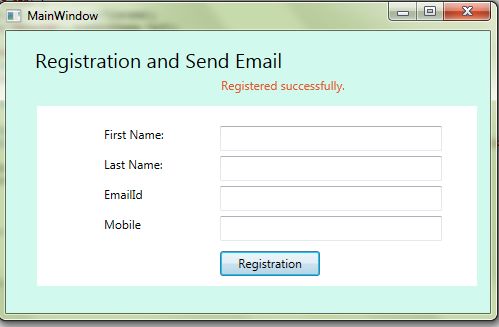 Send Email From C# WPF Application Using HTML Email Templates