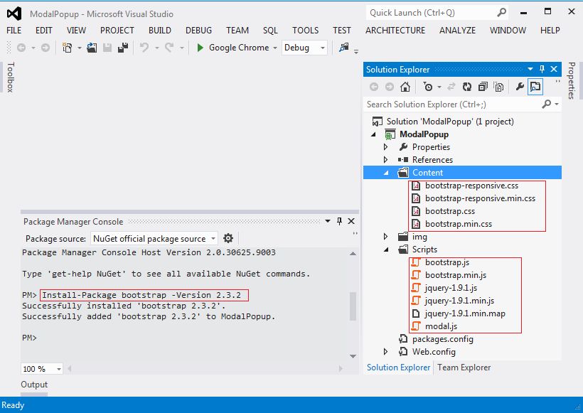 Twitter Bootstrap Modal Popup Dialog
