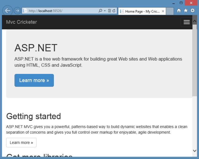 ASP.Net MVC 5 Using Visual Basic: Getting Started