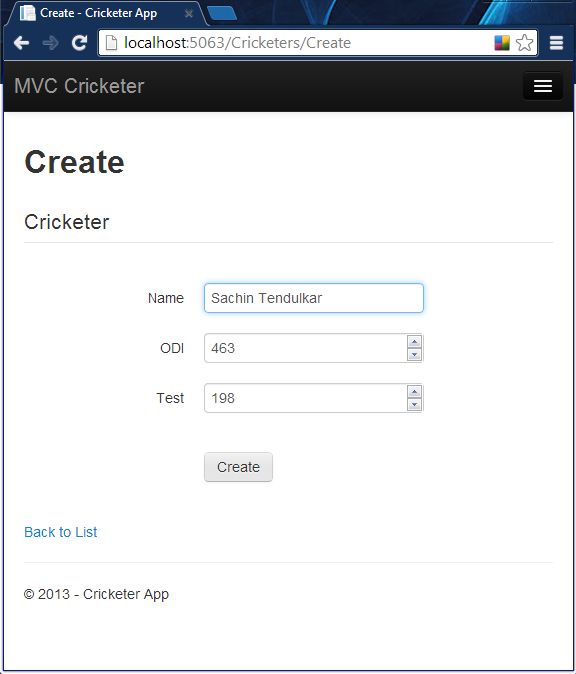 Getting Started With CRUD Operations and LocalDB in MVC 5 Getting Started With CRUD Operations and LocalDB in MVC 5