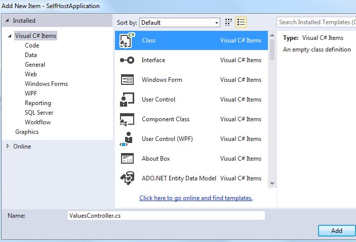Getting Started With Windows Authentication and Self Host in OWIN