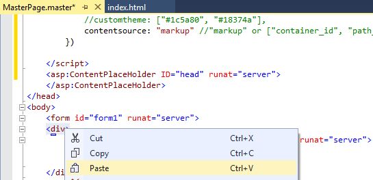 How To Create ASP.Net WebSite With CSS Template