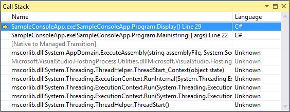 Introducing Debugging Windows in Visual Studio