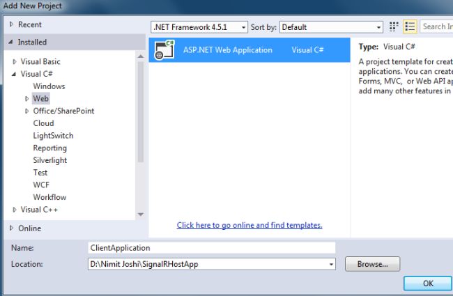 Introduction To ASP.Net SignalR Self Hosting