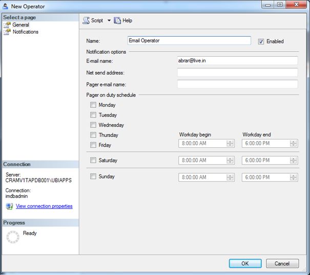 Send An Email Notification When SQL Job Fails