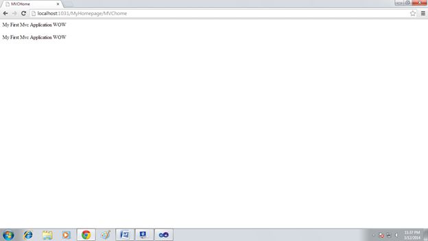 Creating Application In Mvc 4 Using Razor