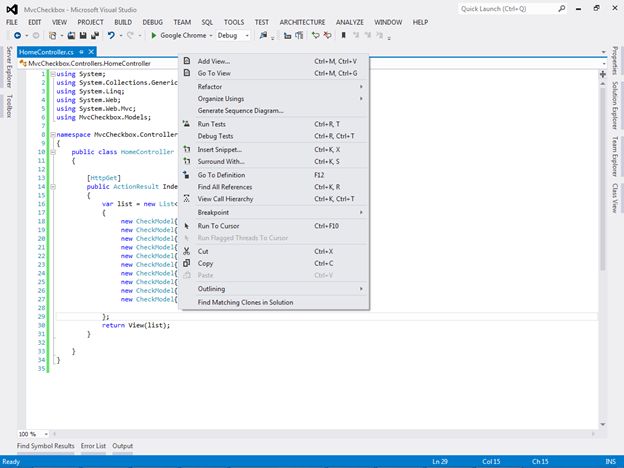 Creating Simple Checkboxlist in MVC 4 Using Razor