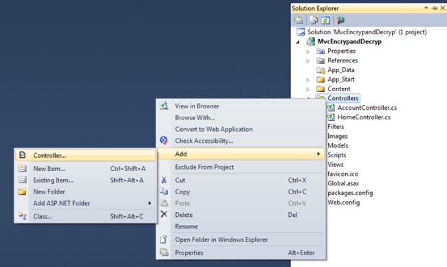 Encrypt In Javascript And Decrypt In C With Aes Algorithm In Aspnet In Mvc 4