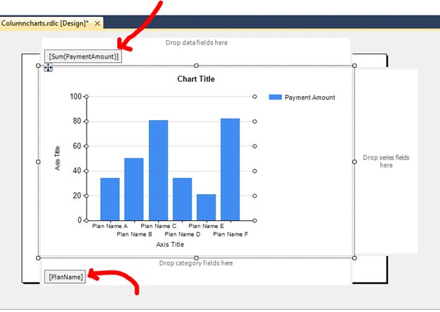 How to Create RDLC Charts and Complete Series of All Charts