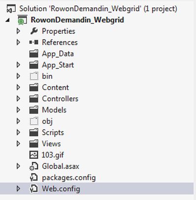 Load on Demand Data in Webgrid on Scroll Using ASP.Net MVC and jQuery AJAX