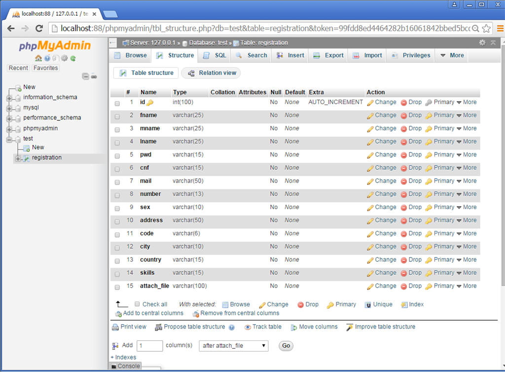Create An Html Form And Insert Data Into The Database
