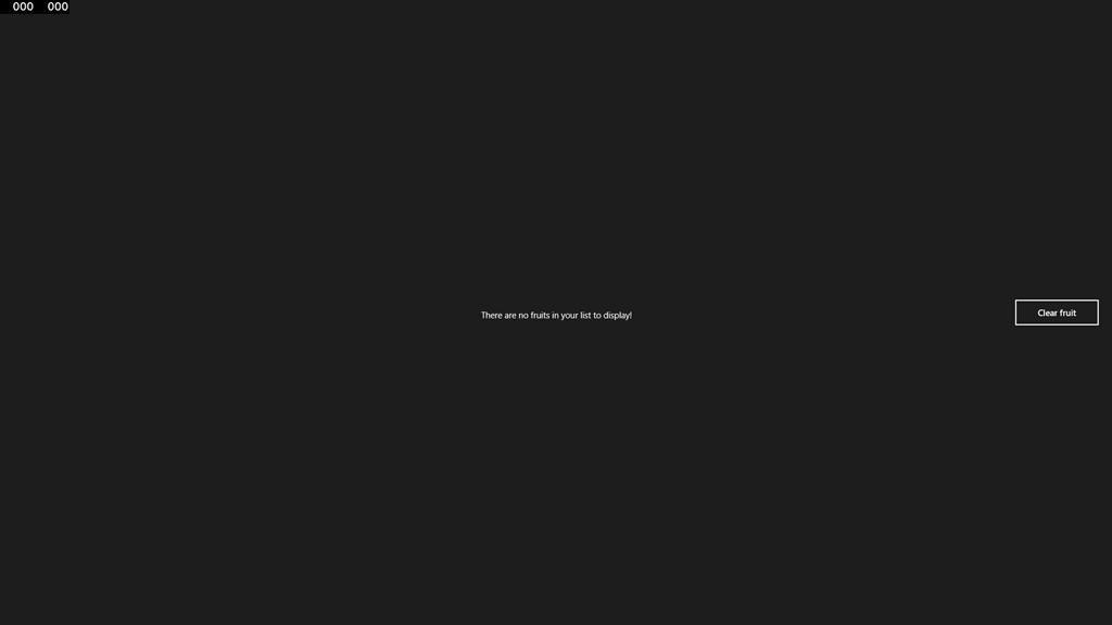 Display A Message When The Listview Becomes Empty In Windows Store Apps