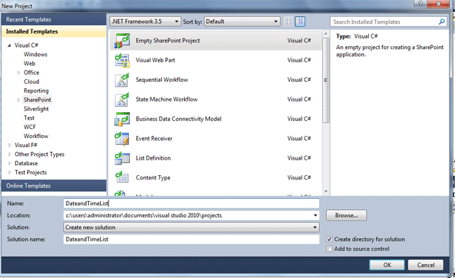 Choice Fields in SharePoint 2010 Programmatically Using VS 2010