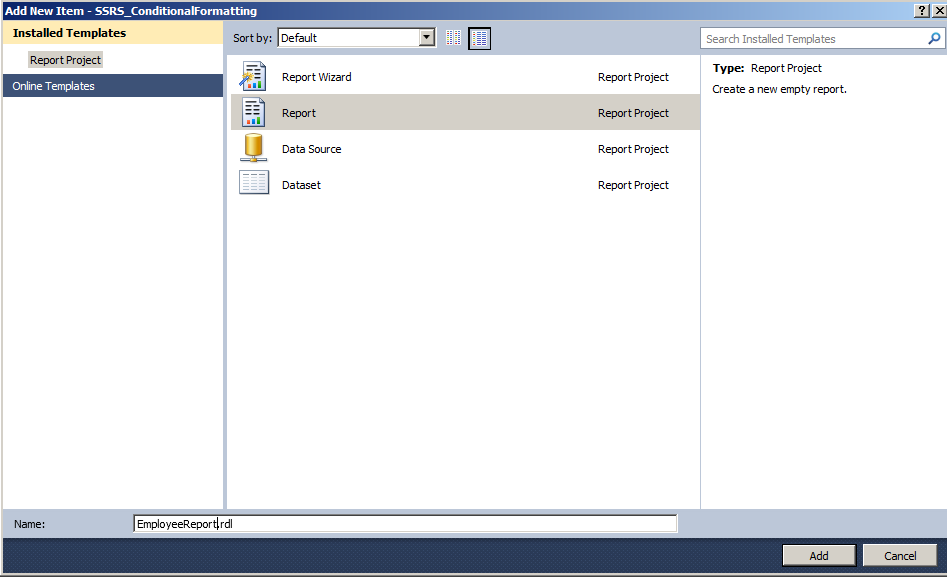 Conditional Formatting For Ssrs Report