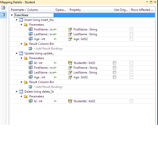 Crud Operations With Stored Procedures Via Entity Data Model Framework 9941