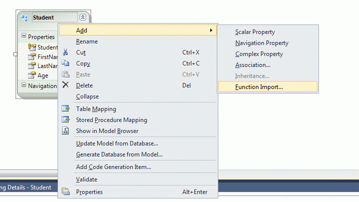 Crud Operations With Stored Procedures Via Entity Data Model Framework 5871