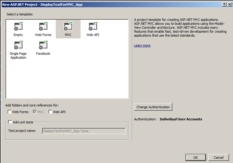 DisplayTextFor Helper in MVC