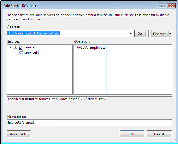 Select Data With Linq To Sql Via Wcf Service
