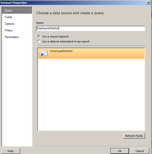 Ssrs Report Using Stored Procedure With Parameter 2071