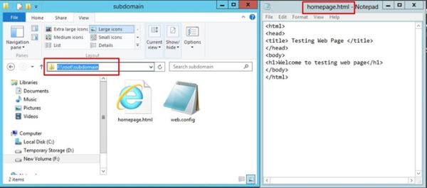 Virtual Hosting or Virtual Directory Using IIS