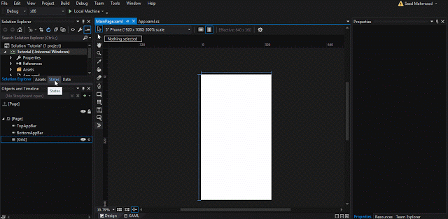 Universal Windows Platform (UWP) - Playing With Sample Data Using Blend ...