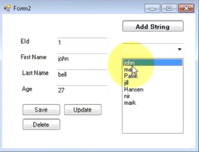 Database Value in TextBox if Selected in ListBox in Windows Forms