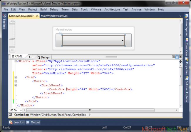 Building First WPF Application