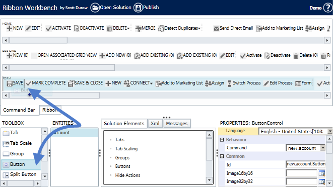 Step By Step Calling Javascript Function From Command Button In Ms Crm 2015