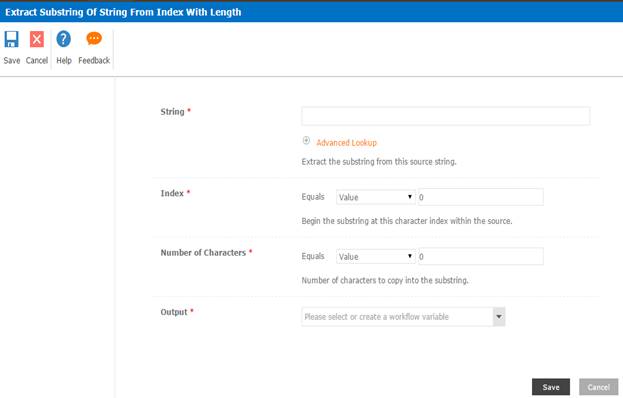Extract Substring Of String From Index With Length Using Nintex Workflows In SharePoint 2013 And ...