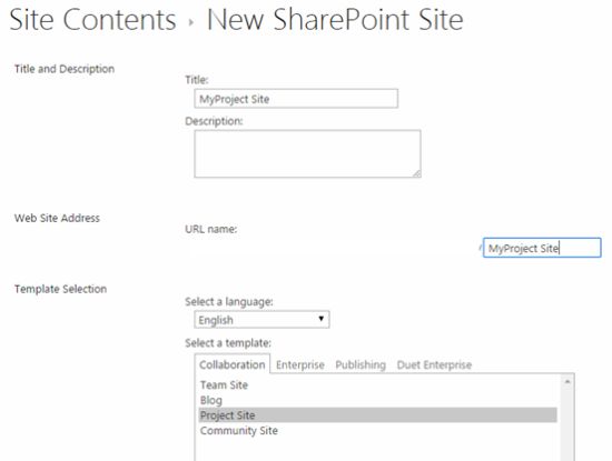 Site Templates Part 3: Project Site in SharePoint 2013 and Office 365 ...