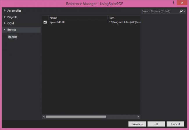 Using Spire.PDF In ASP.NET