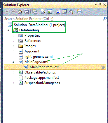 DataBinding in Windows Store App
