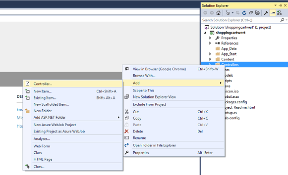 Shopping Cart in MVC With jQuery