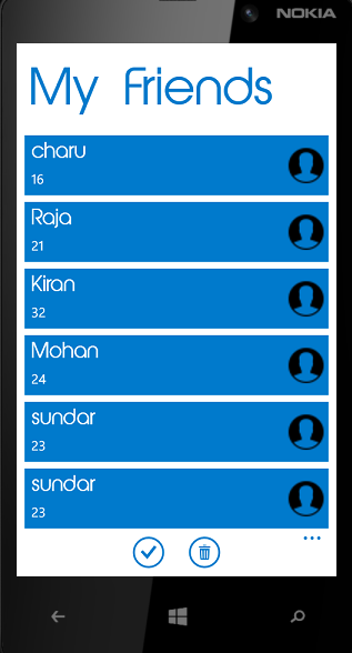 How To Bind List Of Objectsstatic To Listview In Windows Phone 8 81 5882