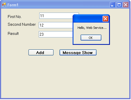 Consuming a Web Service in a Windows Application - 2nd Method