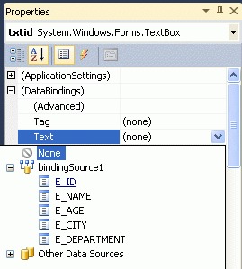 Working With a BindingNavigator Control in Windows Form