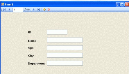 Working With a BindingNavigator Control in Windows Form