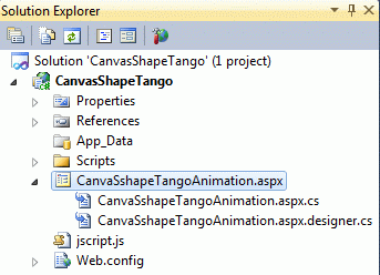 Canvas Shape Tango Animation Using HTML 5