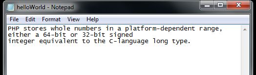 Reading Data From A File Using Php