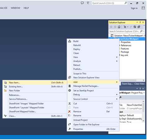 Create News Ticker in SharePoint 2013 Using jQuery