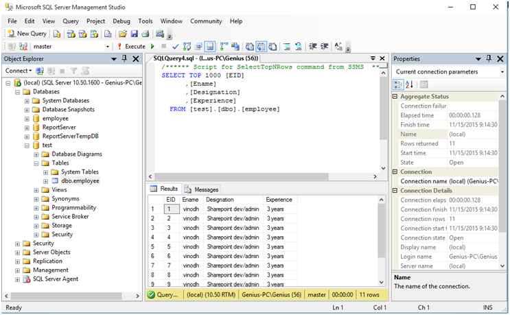 Restore Generated SQL Scripts Of Table With Records Into Another Database Restore Generated SQL Scripts Of Table With Records Into Another Database