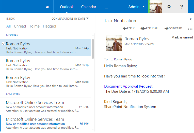Send Periodic Expiration Email Notifications in Office 365 and SharePoint 2013 Workflows