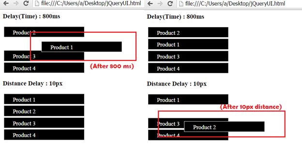 Jquery Ui Method Part 1
