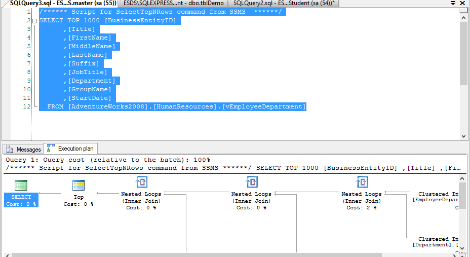 Microsoft Sql Server Keyboard Shortcuts
