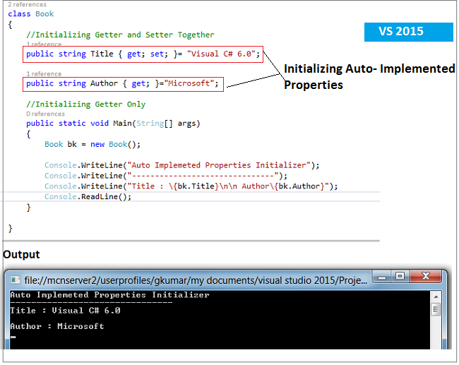 Primary Constructor Is Removed From C 6 0